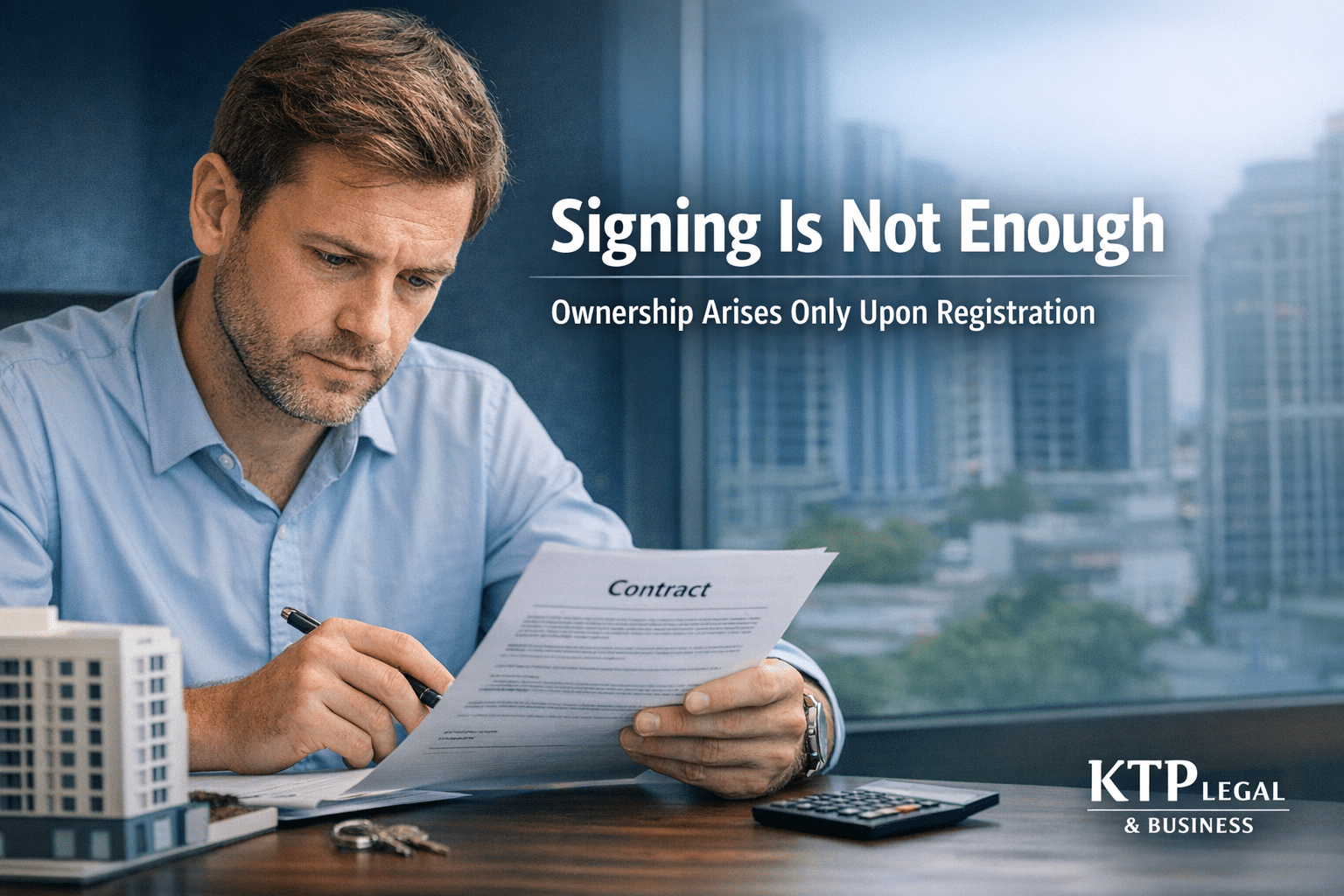 Think You Own the Property? Why Registration Is the Only Proof Under ...